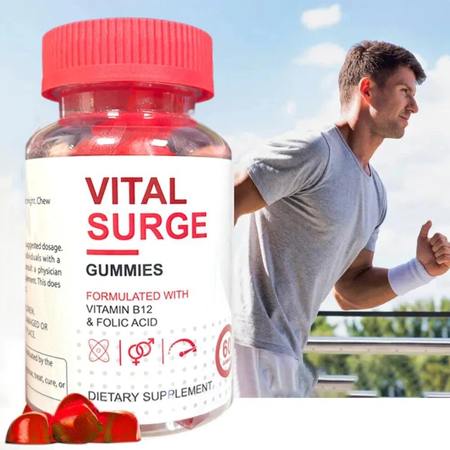 VITAL SURGE MALE Gummies, Vital Surge Testo Support Gummys Performance ...