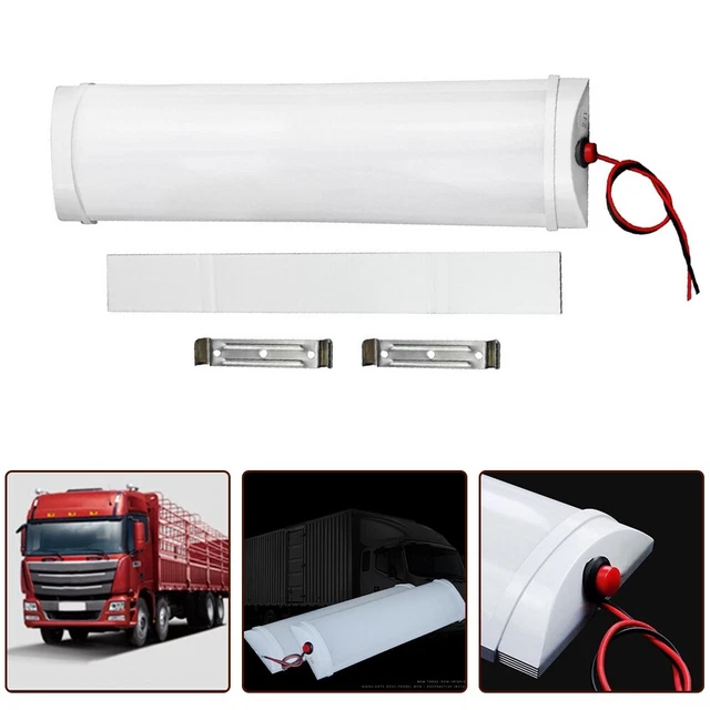 72LED 12V-80V LED Ceiling Light RV Interior Trailer Boat Cargo Camper ...