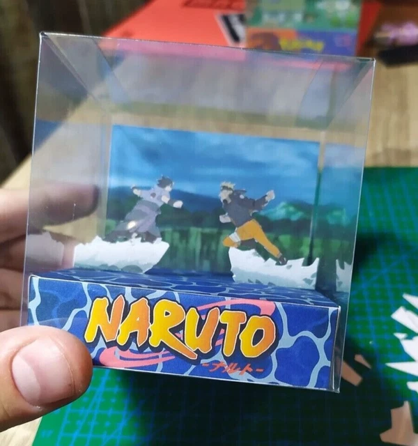 CUBE CUBO DIORAMA Naruto Vs Sasuke - Naruto - Handmade EUR 10,00 ...