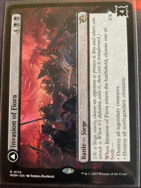 MTG INVASION OF Fiora Marchesa, Resolute Monarch March of the Machine 114 Reg EUR 1,34 - PicClick FR