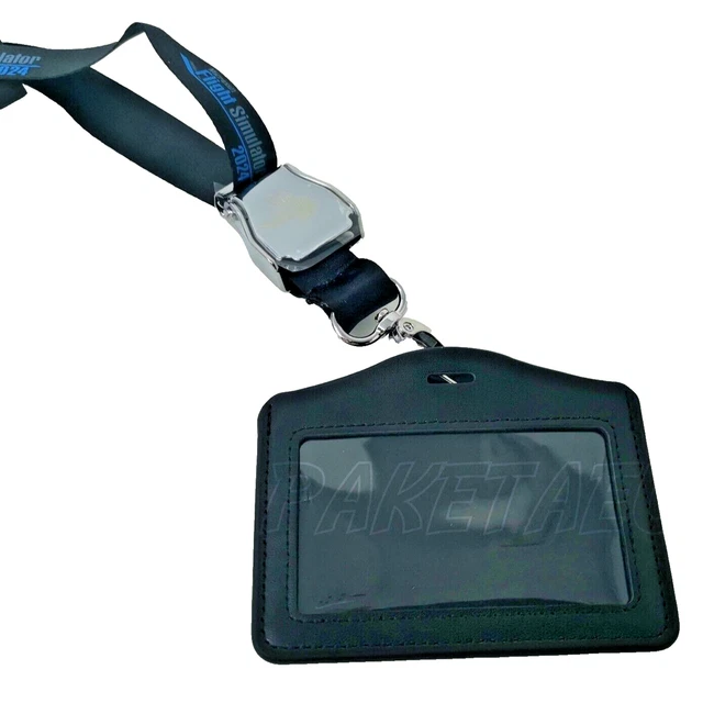MICROSOFT FLIGHT SIMULATOR 2024 - Aircraft Seatbelt Lanyard & Badge ...