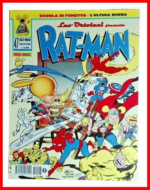 RAT MAN COLLECTION 47 ratman fumetto leo ortolani prima edizione panini ...