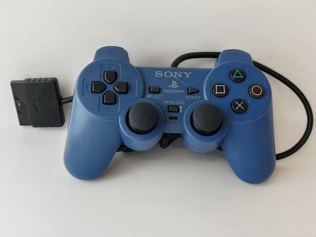 CONTROLLER PS2 ORIGINALE Sony Playstation 2 Joystick Toys Blue ...