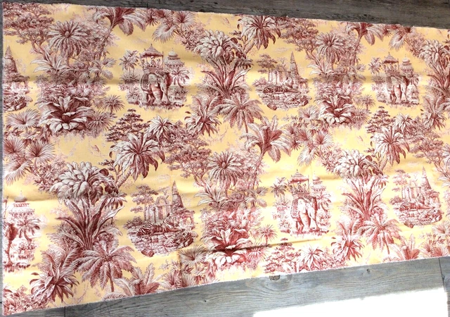 TISSU PIERRE FREY "MAHARANI ",collection pierre frey, 140 cm x 63 cm ...