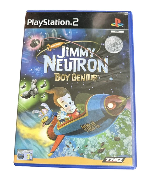 JEU VIDÉO JIMMY Neutron Boy Genius PS2 PlayStation 2 état neuf sortie ...