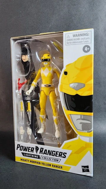 HASBRO 6& POWER Rangers Lightning Collection Mighty Morphin Yellow ...