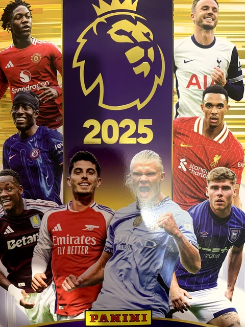 PANINI PREMIER LEAGUE 2025 STICKERS COLLECTION #226 - #433 2024/25 pick ...