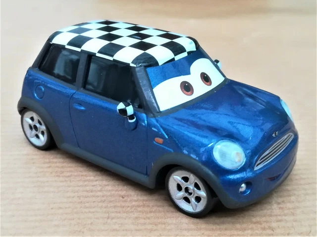DISNEY PIXAR CARS 2 BECKY WHEELIN MINI COOPER New Spindle but Not ...