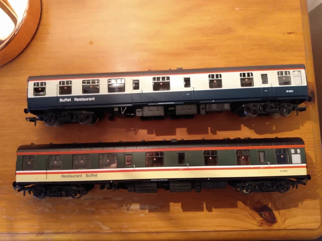 HORNBY MK1 CATERING Buffet Coaches x 2 R474A & R4973A £42.32 - PicClick UK