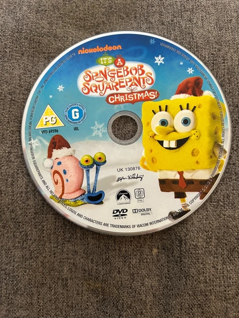 [DISC ONLY]IT'S A SpongeBob SquarePants Christmas DVD Disc Only R2 ...