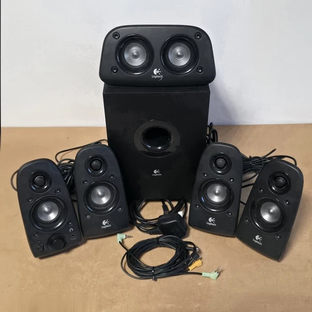 LOGITECH Z506 MULTIMEDIA 5.1 Surround Sound Speaker System £57.90 ...