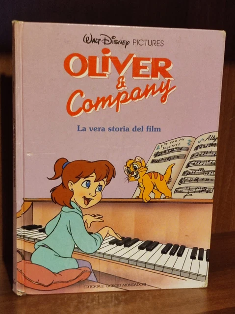 OLIVER E COMPANY La Vera Storia Film Libro Illustrato Walt Disney ...