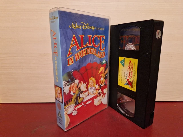 ALICE IN WONDERLAND - Walt Disney - PAL VHS Video Tape (A84) £2.99 - PicClick UK