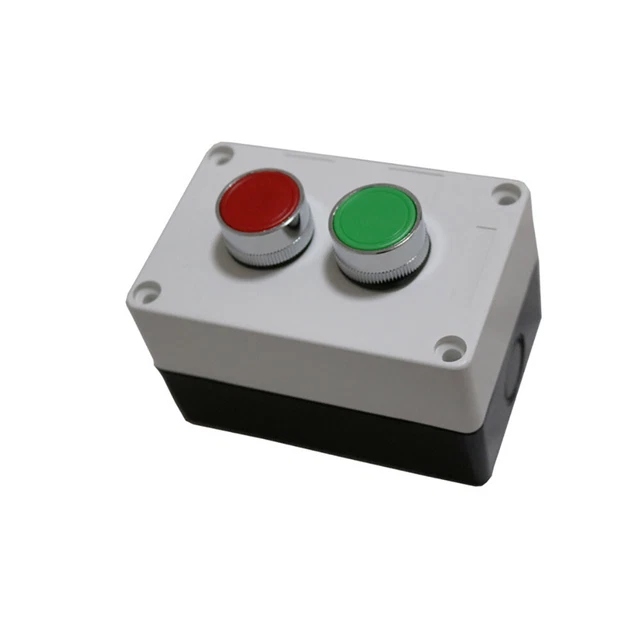 START STOP PUSH Button Switch Box Electrical Industrial Emergency Stop ...