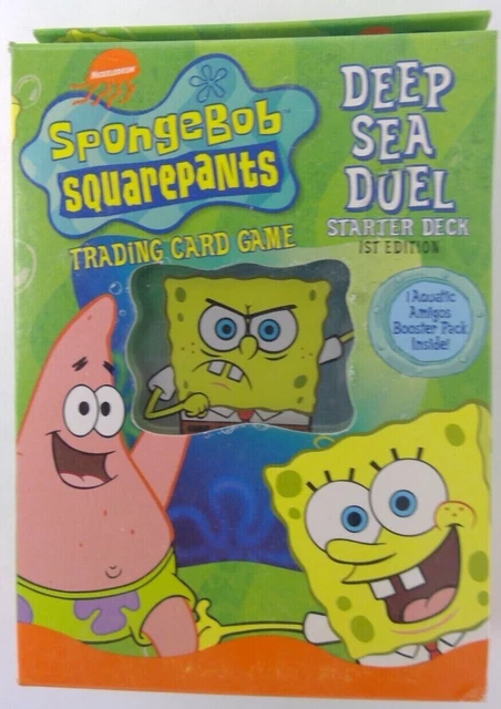 CARD GAME SPONGEBOB Squarepants: Deep Sea Duel Trading starter deck 1st ...