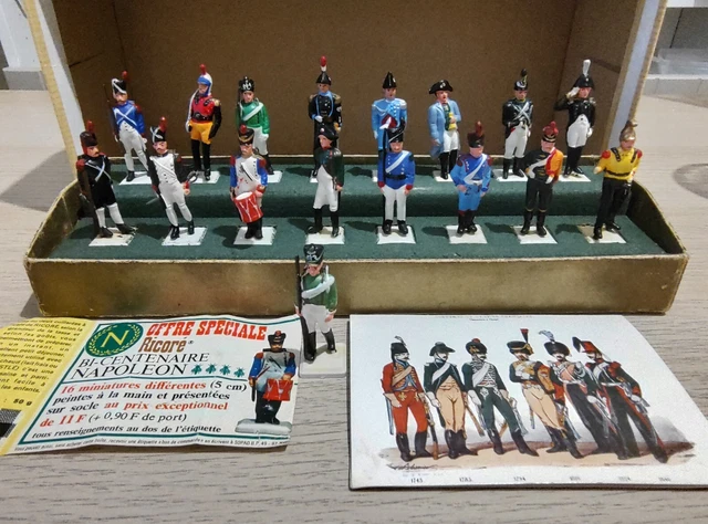 SOLDATS FIGURINES Napoléon Empire Collection Nestlé Ricoré Complète EUR ...