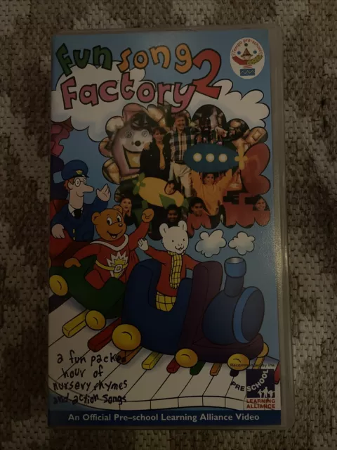 RARE VHS VIDEO fun song factory 2 wiggles postman pat rupert barney bob ... RARE VHS VIDEO fun song factory 2 wiggles postman pat rupert barney bob ...