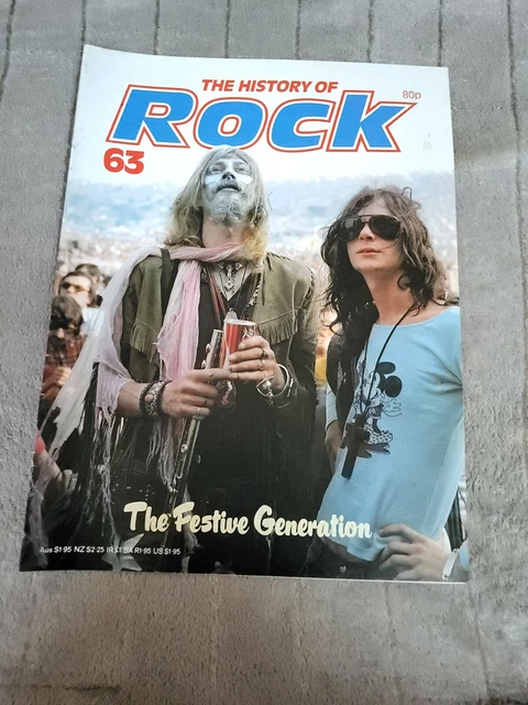 THE HISTORY OF Rock Magazine #63 : The Festive Generation. Joe Cocker £ ...