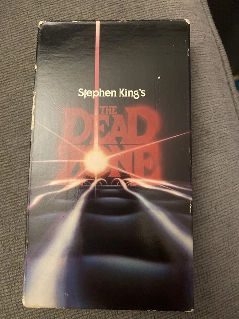 THE DEAD ZONE~DAVID Cronenberg Tested VHS Tape Stephen King (1988 ...