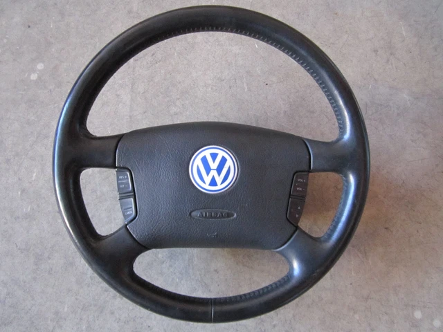 VOLANT CUIR AIRBAG volant multifonction VW Golf 4 Passat 3B 3BG EUR 199 ...