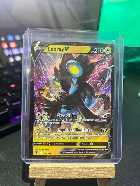 CARTE POKÉMON LUXRAY V 050/189 EB10 Epée & Bouclier Astres Radieux FR NEUF EUR 3,00 - PicClick FR