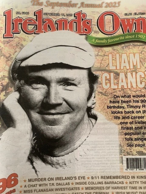 IRELANDS OWN MAGAZINE Issue 6046 12th September 2025 Liam Clancy Clancy Brothers £2.21 - PicClick UK