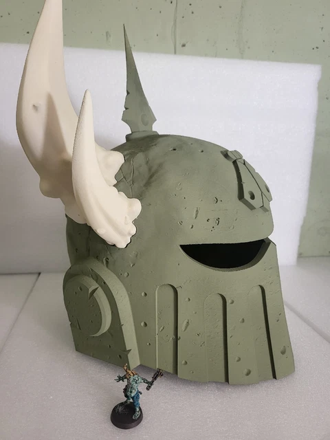 CUSTOM COSPLAY NURGLE Helmet Warhammer 40k, Death Guard $129.99 - PicClick