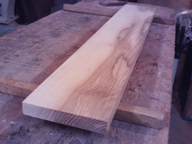 PLANED EUROPEAN ASH timber hardwood plank tonewood plaque board wood ...