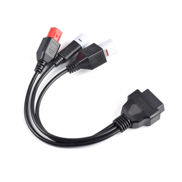CÂBLE CONNECTEUR ADAPTATEUR de diagnostic 3 broches 4 broches 6p 3 en 1 ...