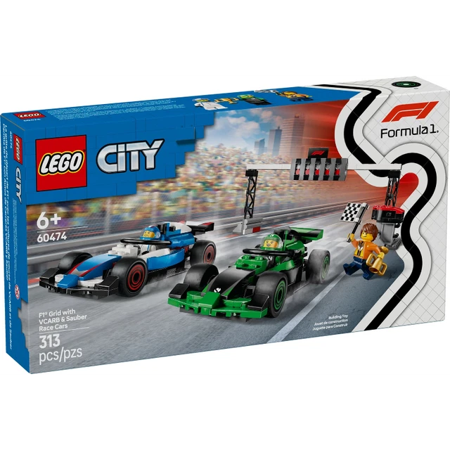LEGO 60474 F1 Grid with VCARB & Sauber Race Cars - [ New. ] $96.98 ...