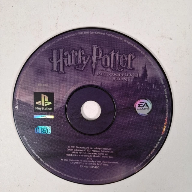 HARRY POTTER AND the Philosophers Stone Playstation PS1 Video Game PAL ...