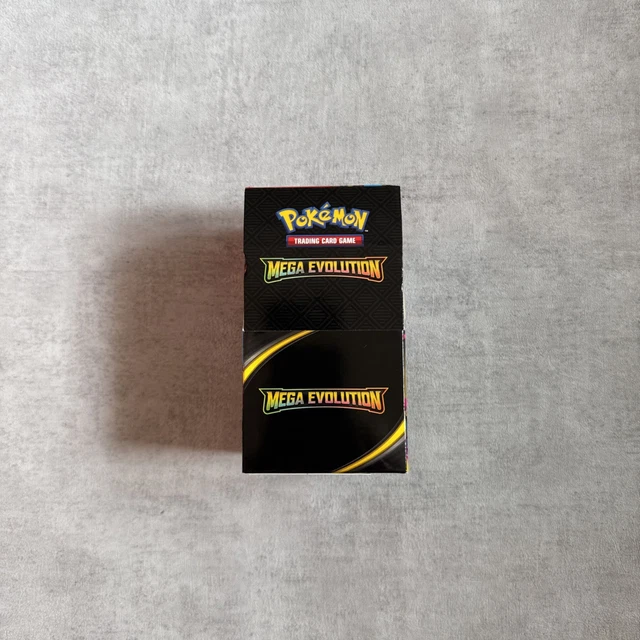 POKEMON TCG MEGA Evolution Half Booster Box NO SEAL (18 packs) Brand ...