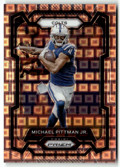 PANINI FÚTBOL NFL Prizm 2023 N º 129 Michael Pittman Jr . Pandora Prizm 35/400 EUR 4,57 ...