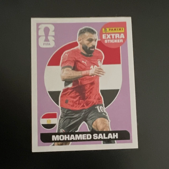 PANINI FIFA WORLD Cup 2026 Extra Sticker Mohamed Salah Lila Ägypten EUR ...