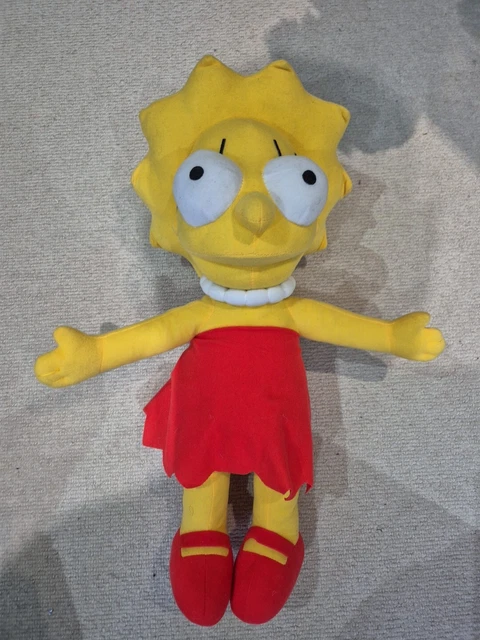 THE SIMPSON LISA Soft Toy Universal Studios Matt Groening 2015 £9.99 ...