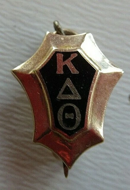 USA FRATERNITY PIN Kappa Delta Theta. Made In Gold. Named. 1257 $120.96 ...