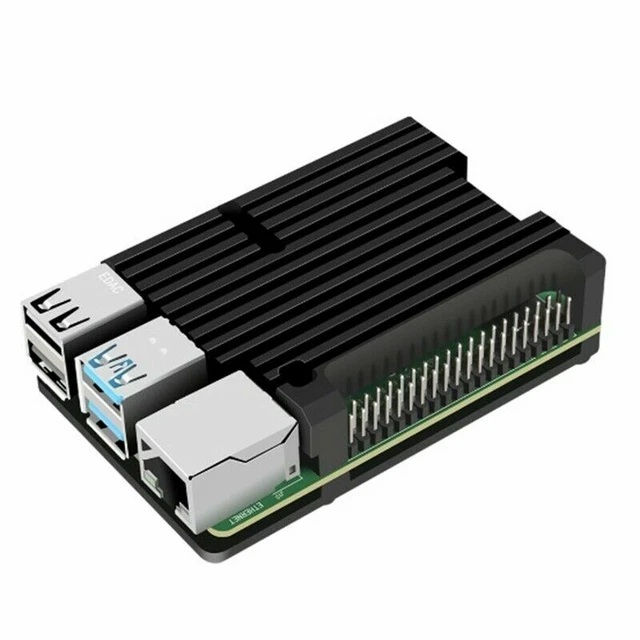 PER RASPBERRY PI 4 Modello B Custodia IN Alluminio,Passive Cooling Alluminio EUR 42,19 - PicClick IT