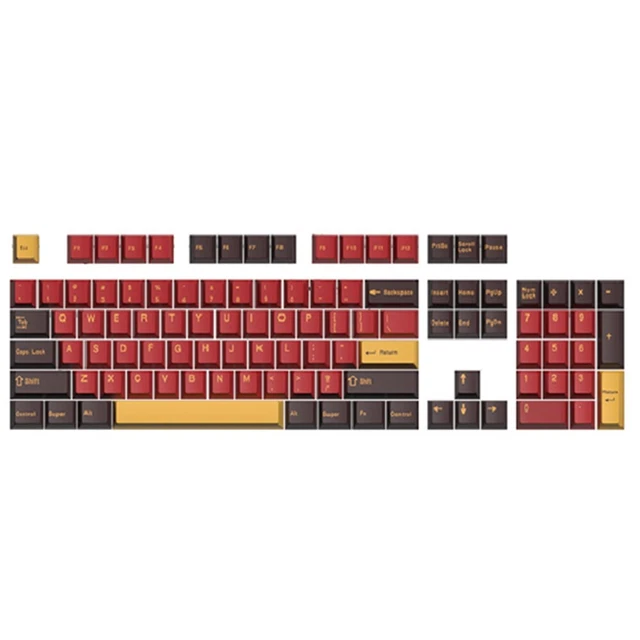 115-KEY PBT SUBLIMATION Process Mechanical Keyboard Keycap with Key ...