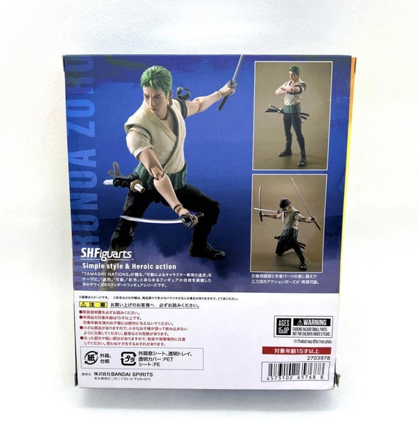 VERSIONE LIVE-ACTION DI One Piece Zoro SH Figuarts EUR 152,48 - PicClick IT