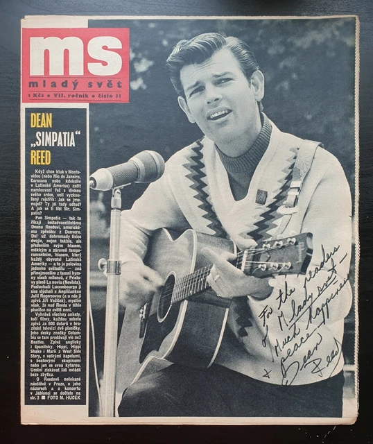 VACLAV CHOCHOLA - MAGAZINE COVER, No. 22 / 1965, CZECH MAGAZINE MLADY ...