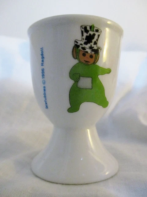 DIPSY TELETUBBY TELETUBBIES Vintage Ceramic Egg Cup GC 1996 Ragdoll £2. ...