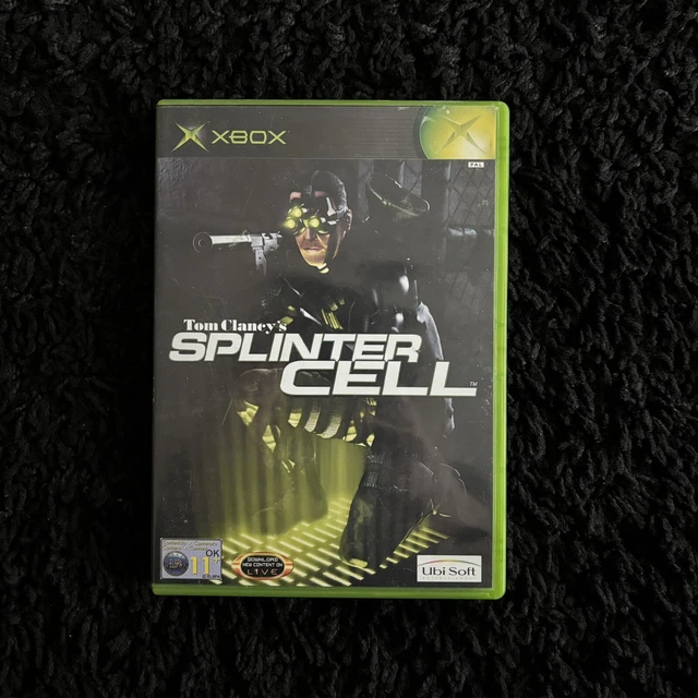 TOM CLANCY’S SPLINTER Cell - Xbox Game with Manual £4.00 - PicClick UK