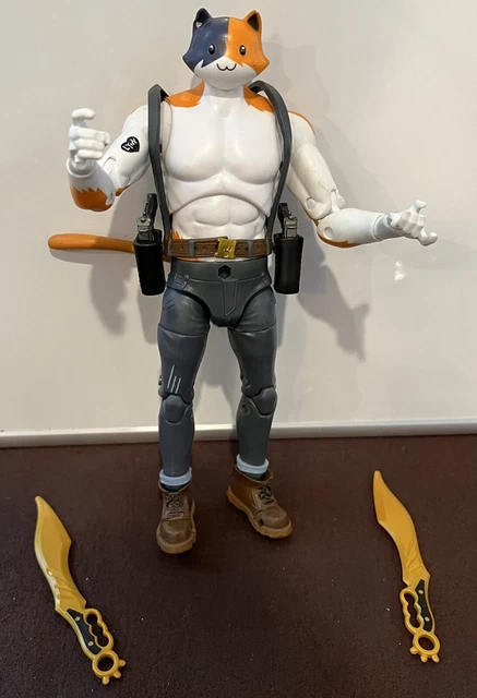 FORTNITE LEGENDARY SERIES Brawlers Meowscles Modellino Jazwares ...