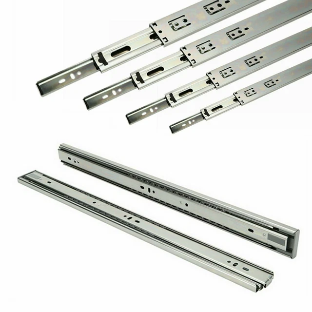 HEAVY-DUTY PULL-OUT 45 kg full pull-out drawer rail guide rail 350 ...