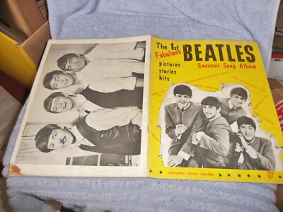 THE BEATLES OFFICIAL 1963 First Ever Sheet Music Song Book Lyrics Music ...