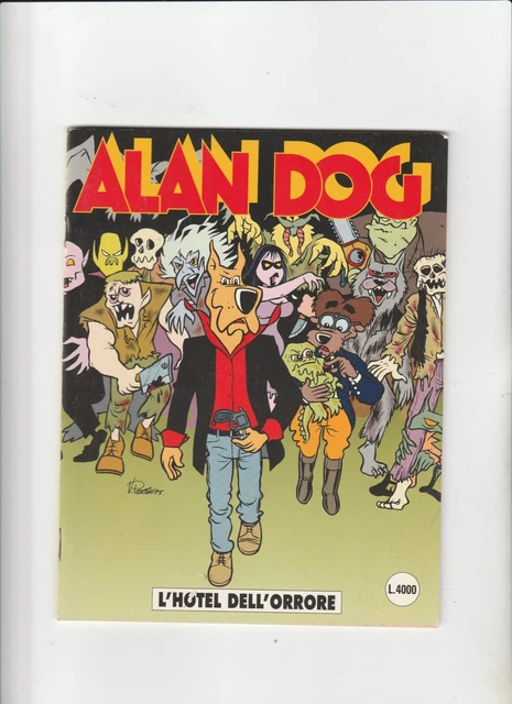 DYLAN DOG PARODIA alan dog l'hotel dell'orrore pavesio editore 1995 EUR ...