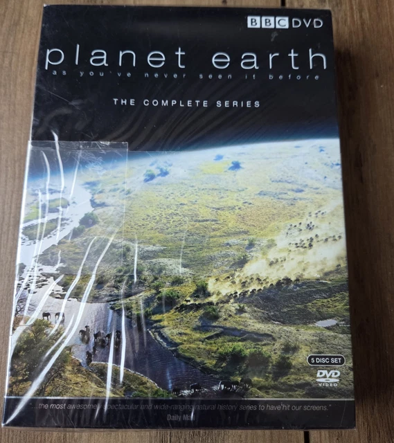 DAVID ATTENBOROUGH'S PLANET Earth DVD Wildlife Documentary Series BNWT ...