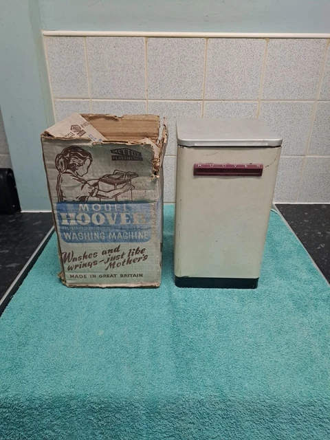 VINTAGE 1950'S MODEL Hoover Washing Machine - Childrens Toy - Complete ...