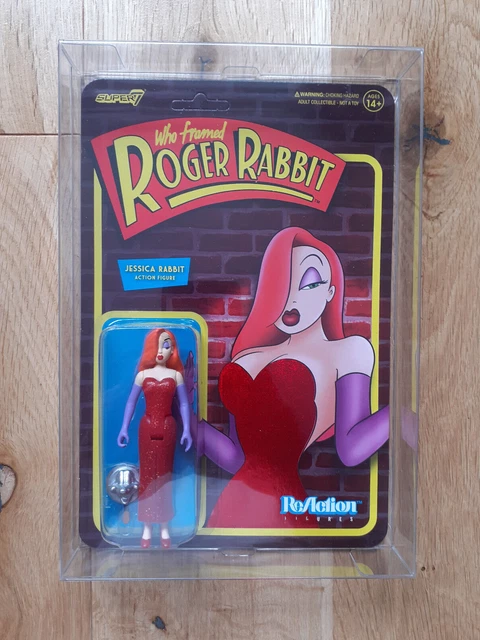 SUPER7 REACTION JESSICA Rabbit Who Framed Roger Rabbit New In Protector ...