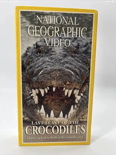 NATIONAL GEOGRAPHIC SOCIETY Last Feast of the Crocodiles by VHS Used ...
